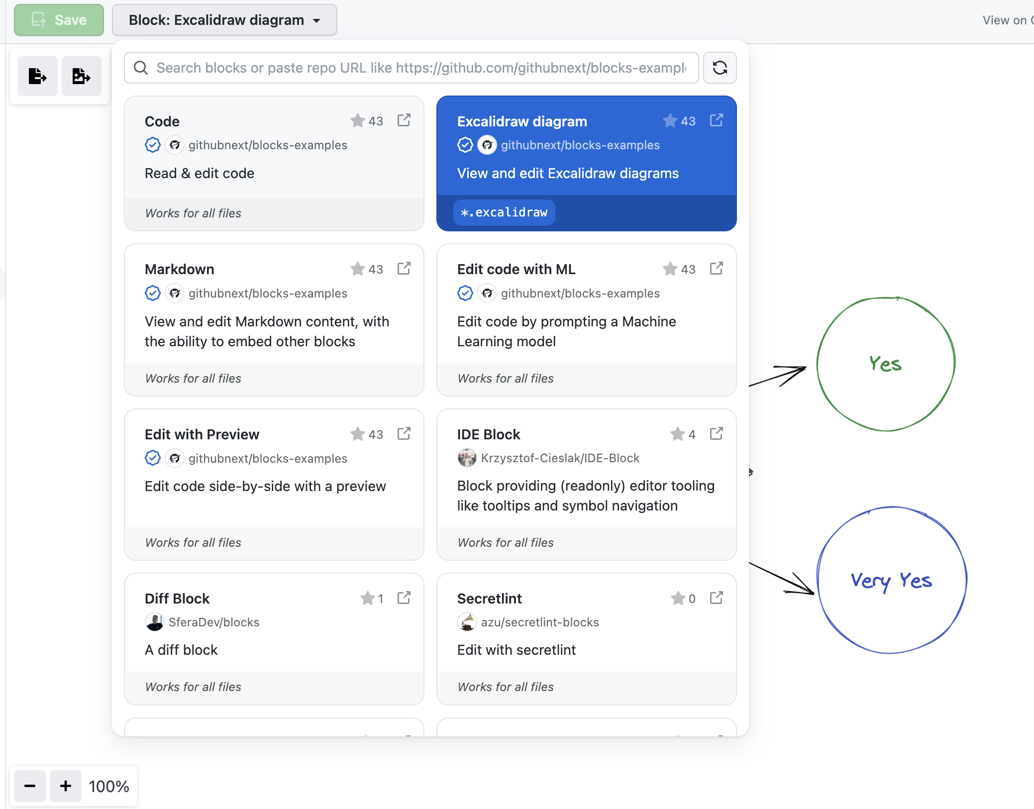  Github Blocks PerfectPan
